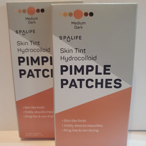 spa life | Skincare | 2 Spa Life Skin Tint Pimple Patches Medium Dark ...